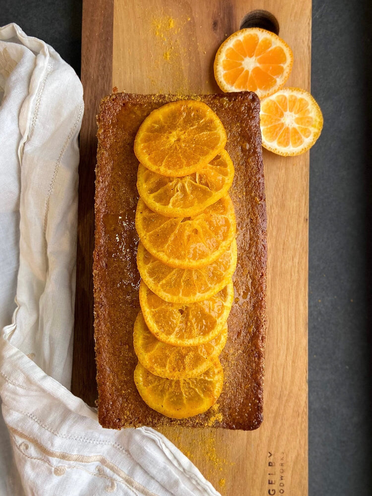 Golden Citrus Solstice Cake – Baird Farm Maple Syrup
