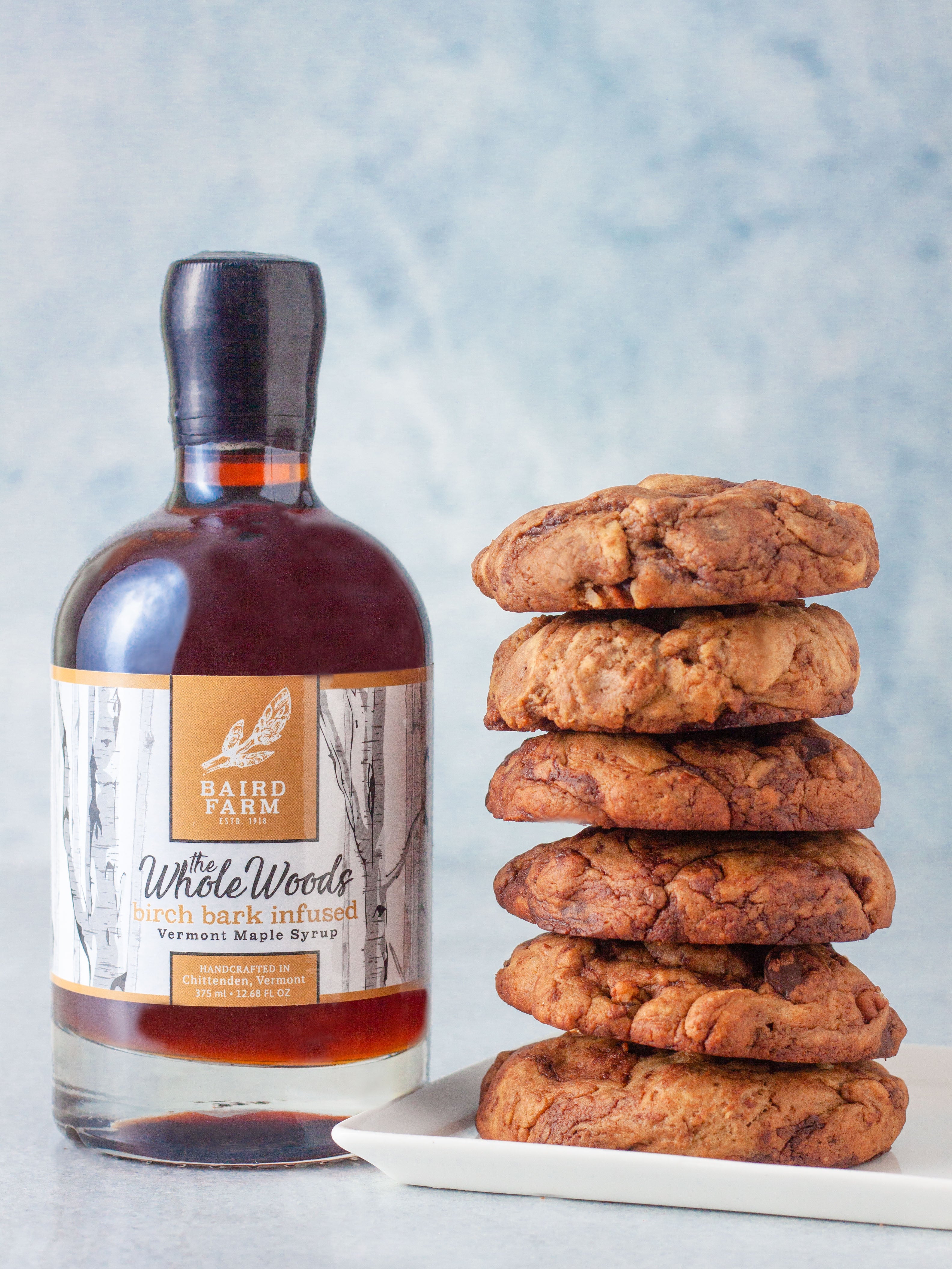 Maple Birch Chocolate Chunk Cookies – Baird Farm Maple Syrup