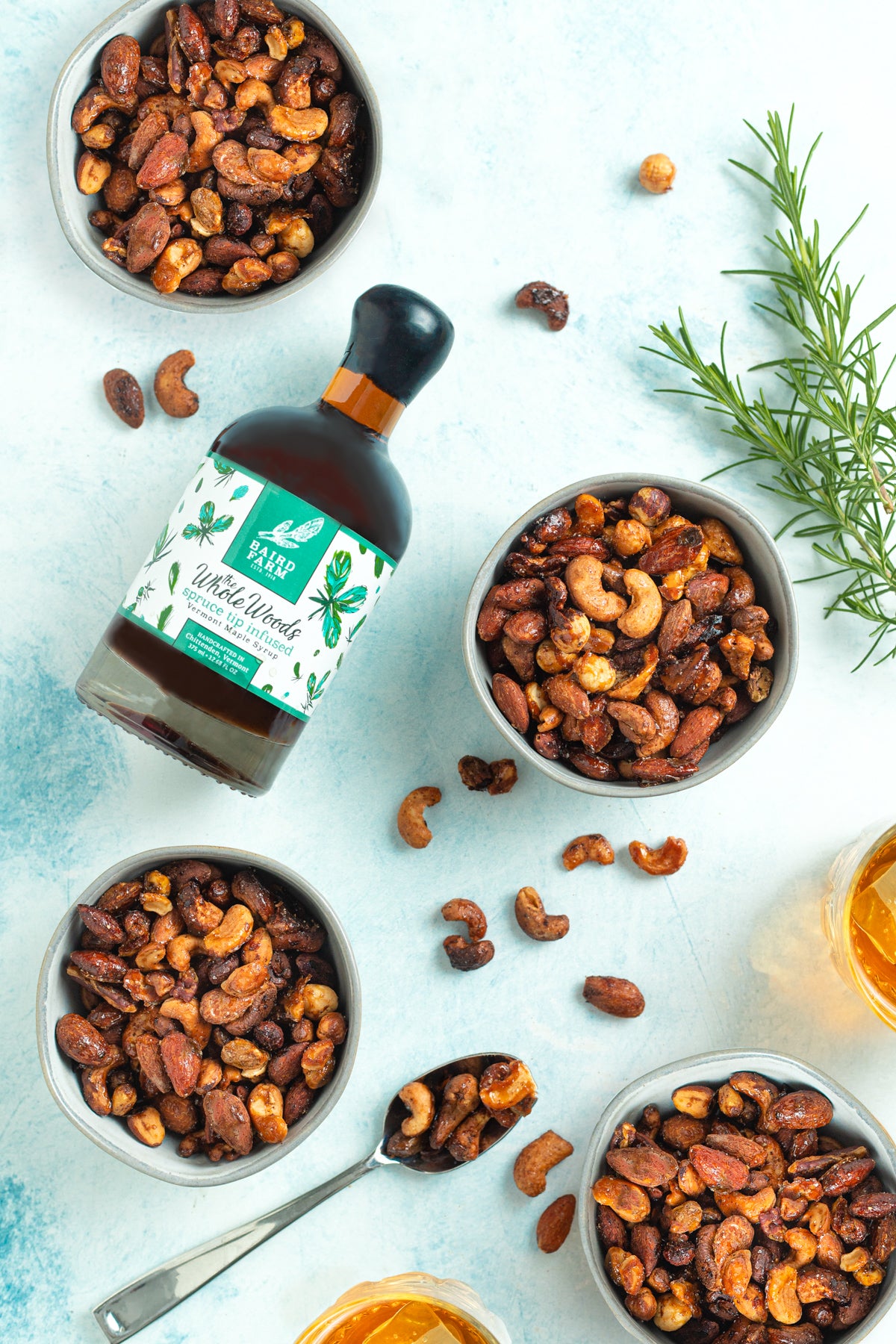 Roasted Maple Spruce Nuts – Baird Farm Maple Syrup
