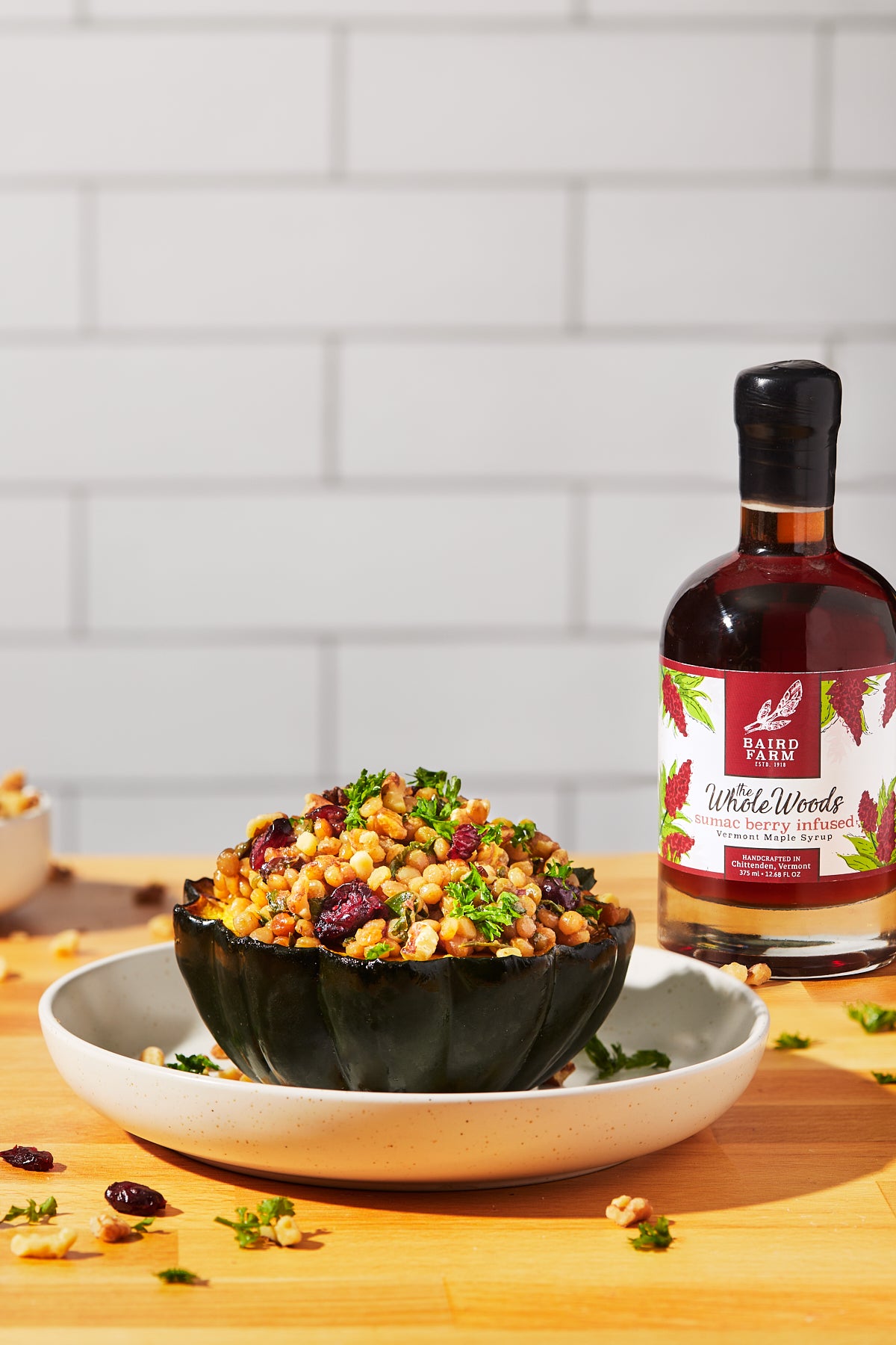 Stuffed Sumac Acorn Squash – Baird Farm Maple Syrup