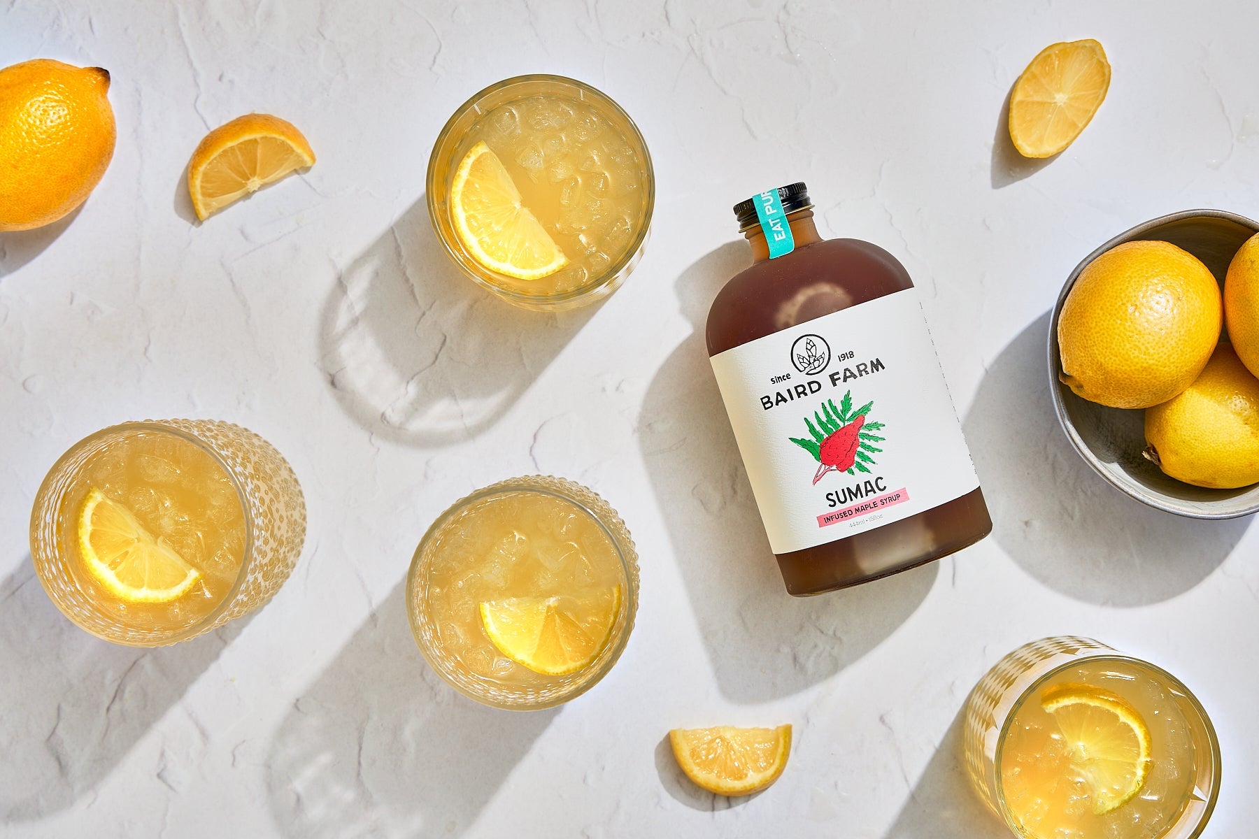 Maple Sumac Lemonade – Baird Farm Maple Syrup