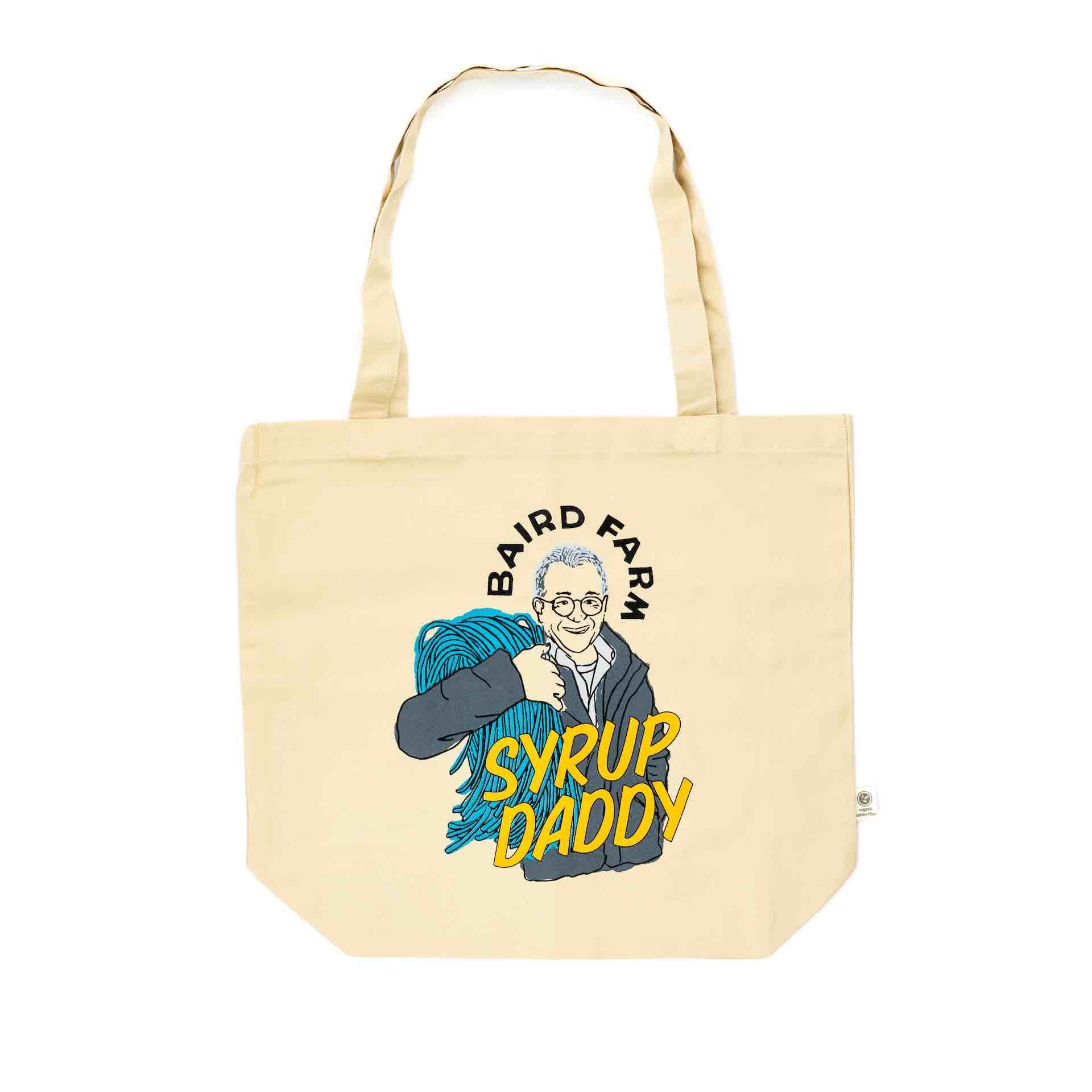 Syrup Daddy Tote Bag – Baird Farm Maple Syrup
